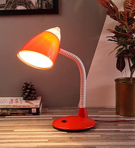Buy BEVERLY STUDIO red Study lamp (Bulb NOT Included) (Length 15CM x ...