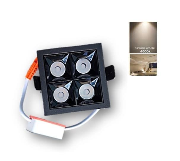 Buy RADIANT LED 8W (4 x 2W) Indoor Square Linear Light for Ceiling ...