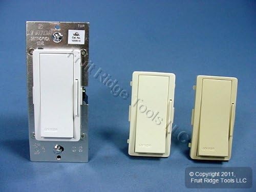 Leviton VZ00R-10X Remote Switch for use w/ Vizia Master Dimmer/Fan ...