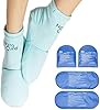 Amazon.com: NatraCure Cold Therapy Socks - Reusable Foot Ice Pack ...