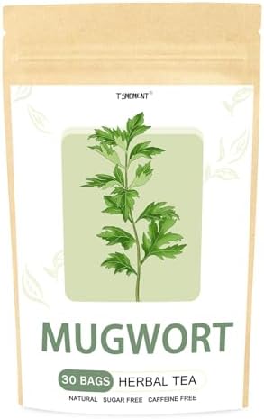 Amazon.com : Premium 30 Mugwort Tea Bags. Made with 100% Pure Dried ...