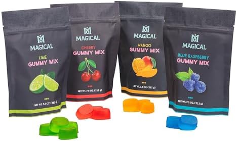 Amazon.com : Magical butter machine Gummy Mix 4 Pack Easy-to-Use ...