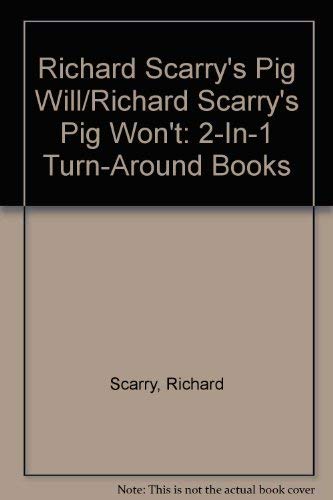Amazon.com: PIG WILL/PIG WON'T (2-In-1 Turnaround Books): 9780679800675 ...
