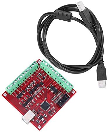 Amazon.com : RATTMMOTOR 4 Axis CNC USB Mach3 Controller Breakout Board CNC Motion Controller ...