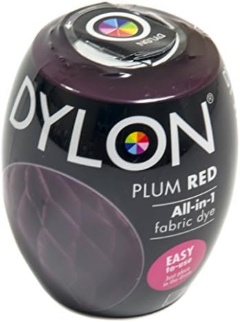 Dylon Machine Dye Pod Box of 3 Plum Red, 25 x 10 x 4 cm : Amazon.co.uk ...