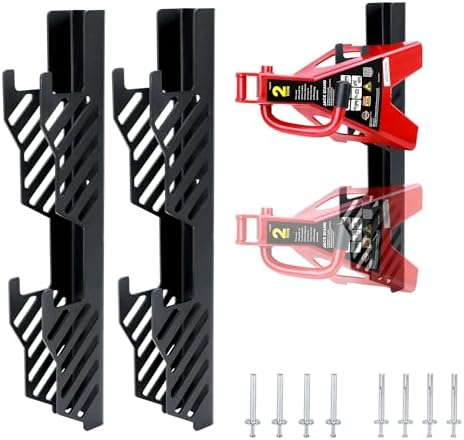 Amazon.com: Jack Stands Wall Mount Organizer Brackets Fits 2 & 3 Ton ...