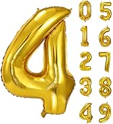 Amazon.com: 40 inch Number Balloon 23, Blue Big Number 23 Balloons ...