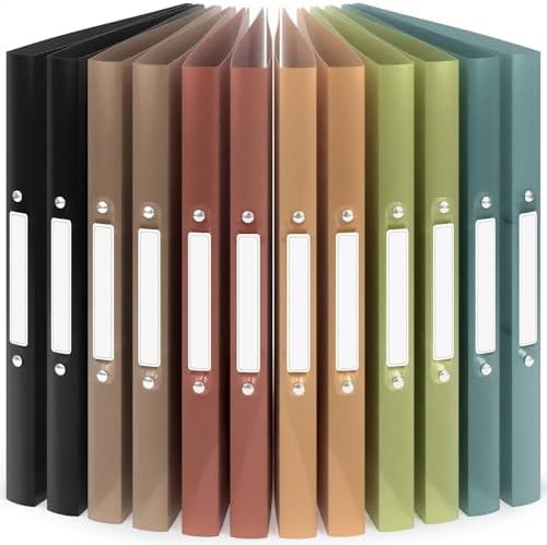 ACROPAQ - 12 x Ring Binder A4 - with 2 Rings 16mm, Upto 100 Pages ...