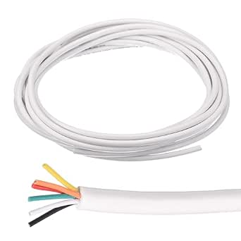 MECCANIXITY 24AWG Electrical Wire 6 Conductors 9.8Ft Power Cable UL2464 ...