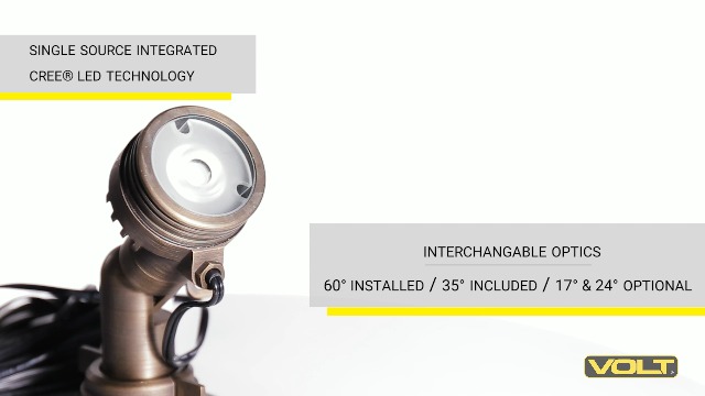 Watch About the VOLT Woodsman Cast Brass Integrated LED Downlight on ...