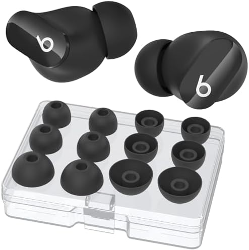 Amazon.com: 6 Pairs Replacement Earbuds Tips Silicone Eartips Set for ...