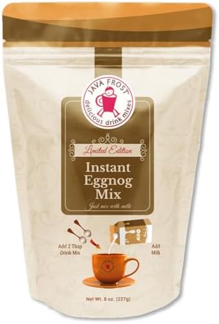 Amazon.com : Instant Eggnog Drink Mix, 8 oz : Grocery & Gourmet Food