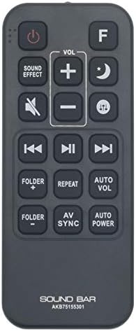 Nuovo AKB74815321 Soundbar Telecomando di ricambio AKB75155301 ...
