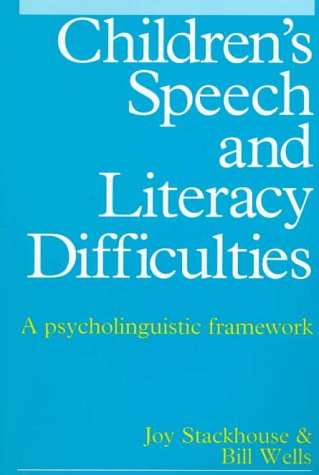 Amazon.com: Children's Speech and Literacy Difficulties: A ...