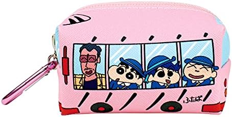 Amazon.co.jp: ティーズファクトリー クレヨンしんちゃん カラビナ付きミニポーチ ようちえんバス H6×W8.5×D5.5cm KS-5544045YB : ファッション