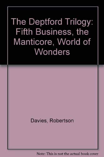 Amazon.com: The Deptford Trilogy: Fifth Business, The Manticore, World ...