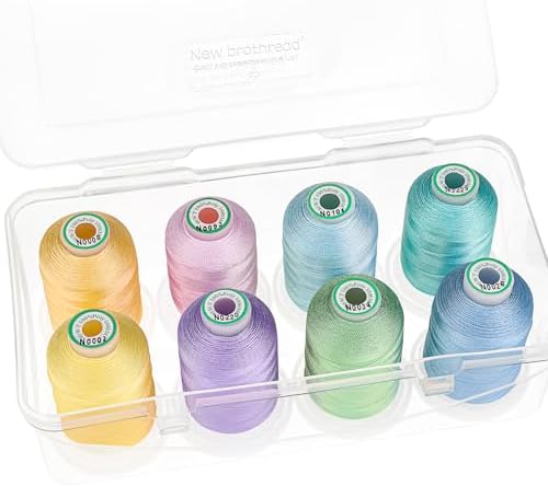New brothread 40 Brother Colours Polyester Machine Embroidery Thread ...
