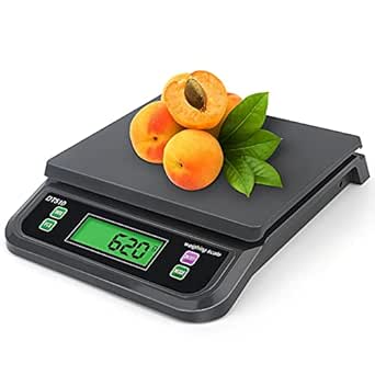 Amazon.com: FOLREORP Large Digital Kitchen Scale, 66LB 30kg/1g ...