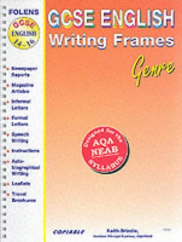Genres (Frames for Writing S.): Amazon.co.uk: Brindle, Keith ...