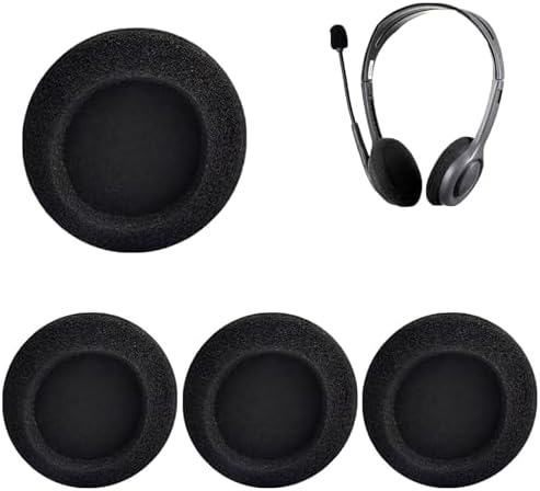 4pcs Headphone Covers, Foam Replacement Headphone Pads Ear Pad Cushions ...