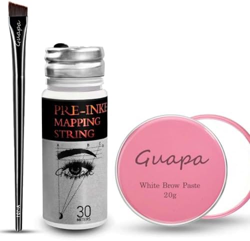 Amazon.com : Brow Lips Mapping Kit with White Brow Paste White Brow ...