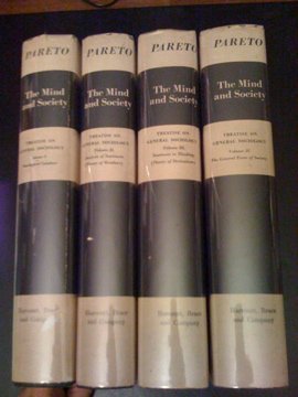 The Mind and Society: Trattato Di Sociologia Generale(4 Volumes ...