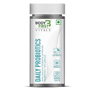 Buy BodyFirst Daily Probiotics 50 Billion CFU, 450mg for Better ...