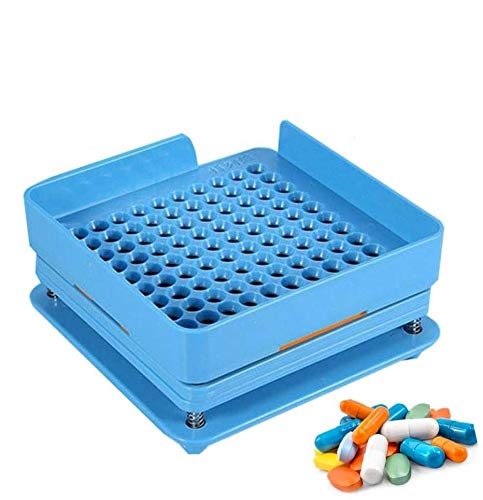 Capsule Filler 100 Holes with Spreader Manual Capsule Filler for ...