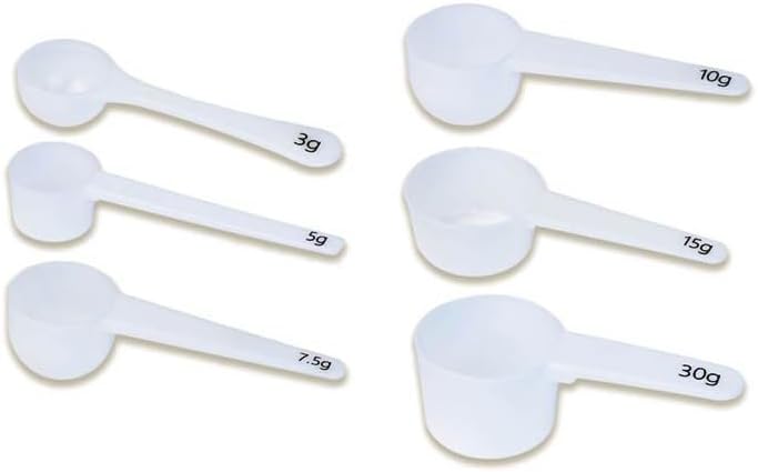 Amazon.com: Measure spoons | measuring spoons set of 6 | exact dosing 3 ...