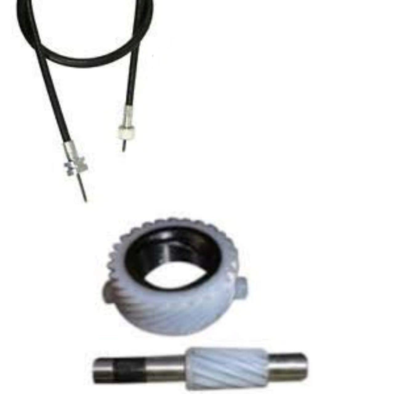 MJ Automobile RX 100/135 Combo of Speedometer Worm/Grari & Speedometer ...