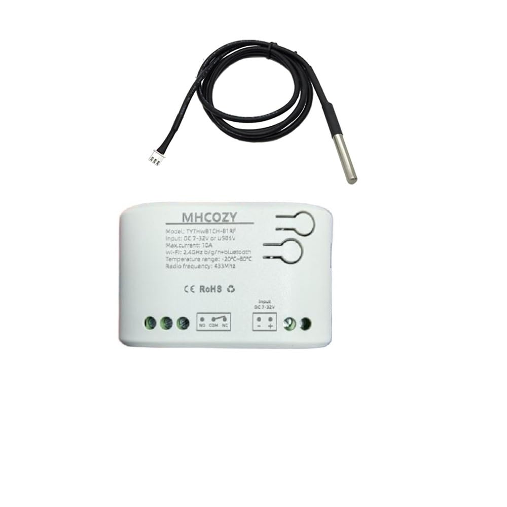 MHCOZY Tuya app 1 Channel WiFi Temperature Controller,with Waterproof ...