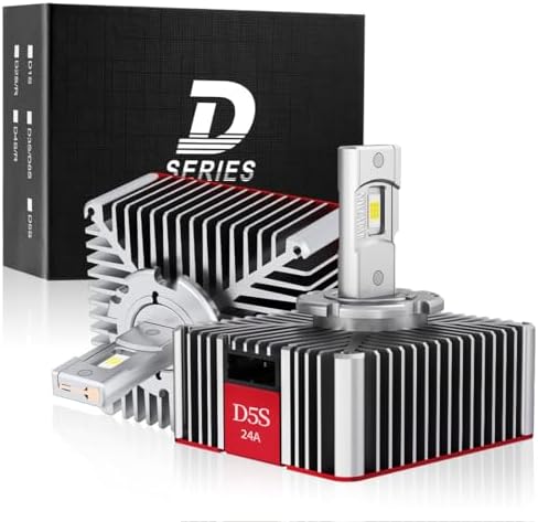 Amazon.com: NOVCAPAR D2R D2S LED Bulb,70W High Power,24000LM +600% ...