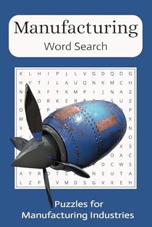 Manufacturing Word Search Puzzle Book: Word Seaches with Easy to Read ...