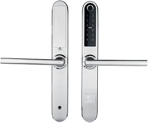 SMARTPASS Electronic Door Lock with Fingerprint, Phone, Code, Card ...