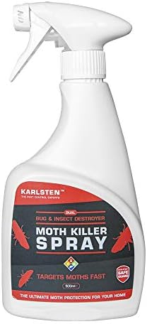 Karlsten Pest Control moth Killer Spray Fast Acting Elimination of ...