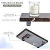 Amazon.com: Natural Marble Tray Pedestal Stand – Soap & Jewelry Riser ...