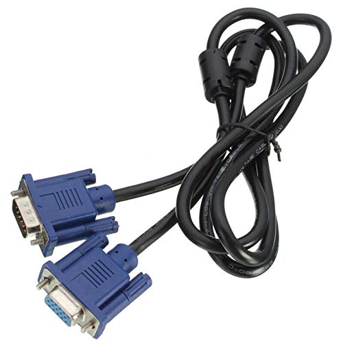 BIG BOOM® 2X(1.5m VGA SVGA Plug to Socket Extension Cable Connection ...