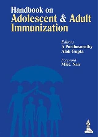 Handbook on Adolescent and Adult Immunization: Amazon.co.uk ...