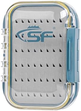 Amazon.com: SF Small Waterproof Fly Box Double Sided Floating Fly ...
