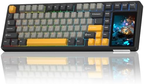 Amazon.com: Aula L99 Wireless Mechanical Keyboard with Smart Touch ...
