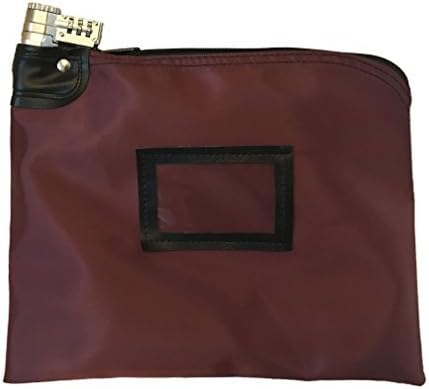 Amazon.com : Locking Money Bag Laminated Nylon Combination and Keyed ...