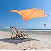 Amazon.com: ShoreShade Sail (Bright Orange), Best Beach Shade ...