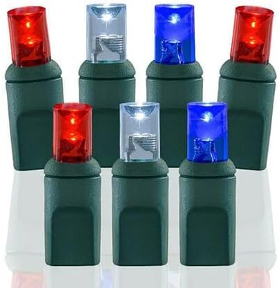 Pro Christmas LED Christmas Lights – 70 Count Wide Angle Conical String ...