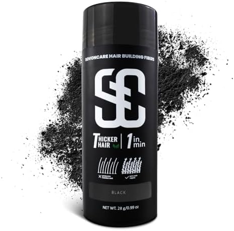 Amazon.com: KAAL Hair Fiber Refill Pack | (3.53 oz, Black) Hair Powder ...