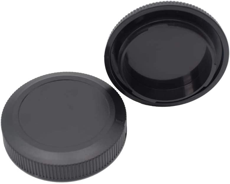 Amazon.com : Body Cap & Rear Lens Cap Cover for Canon EOS R6 EOS R5 EOS ...