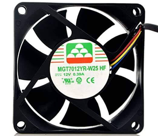 Amazon.com: MGT7012YR-W25 HF 12V 0.39A 7025 Cooling Fan 70X70X25mm ...