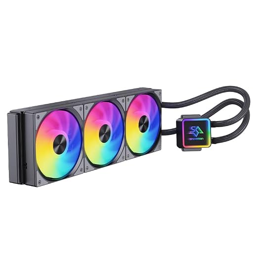 Amazon.com: Snowman Aio Liquid CPU Cooler ABS Materials Compatible with ...