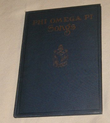 The Phi Omega Pi Song Book | Amazon.com.br