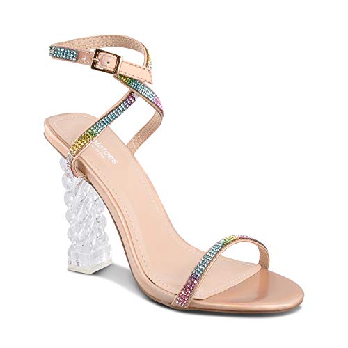 Buy Stelatoes Women's Synthetic Champion Sandals (Heel Height : 4.7 ...