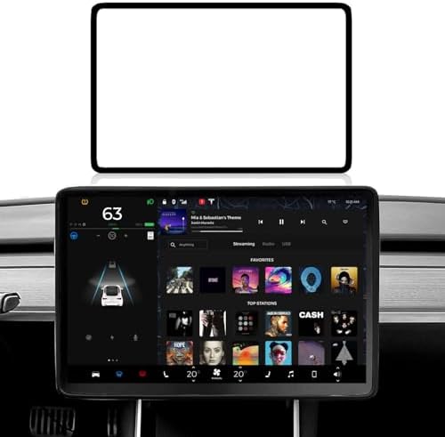 Amazon.com: Screen Protector Frame for Tesla Model 3 Model Y 2024 2023 ...